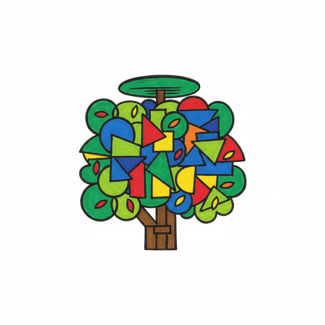 how to draw a bush - Fun at-home activities for Kids.