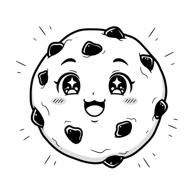 how to draw a cookie - Fun at-home activities for Kids.