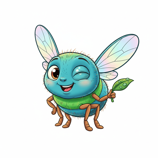 how to draw a fly - Fun at-home activities for Kids.