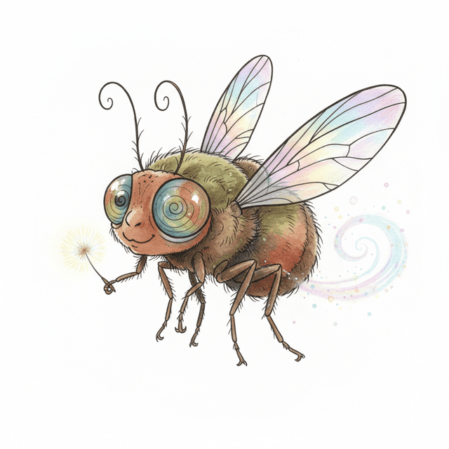 how to draw a fly - Fun at-home activities for Kids.