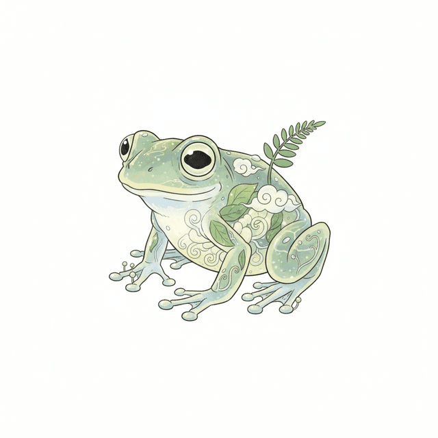 how to draw a glass frog - Fun at-home activities for Kids.