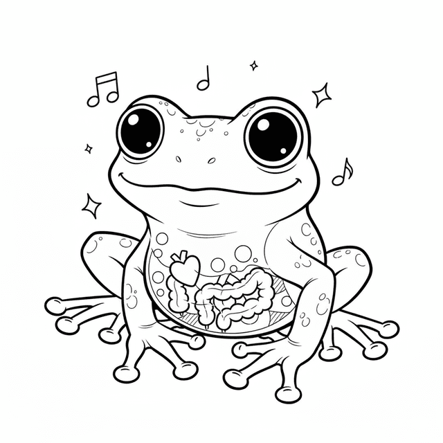 how to draw a glass frog - Fun at-home activities for Kids.
