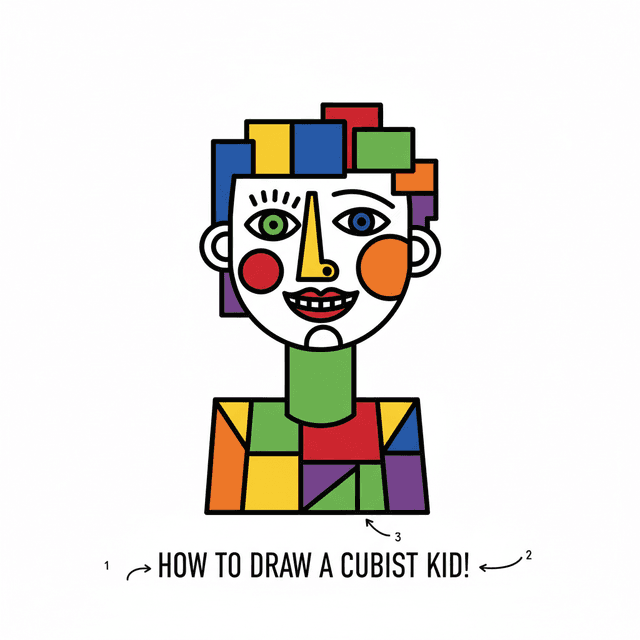 how to draw a kid - Fun at-home activities for Kids.