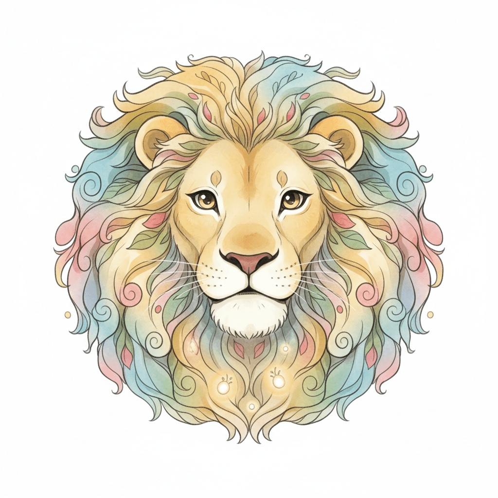 how to draw a lion face - Fun at-home activities for Kids.