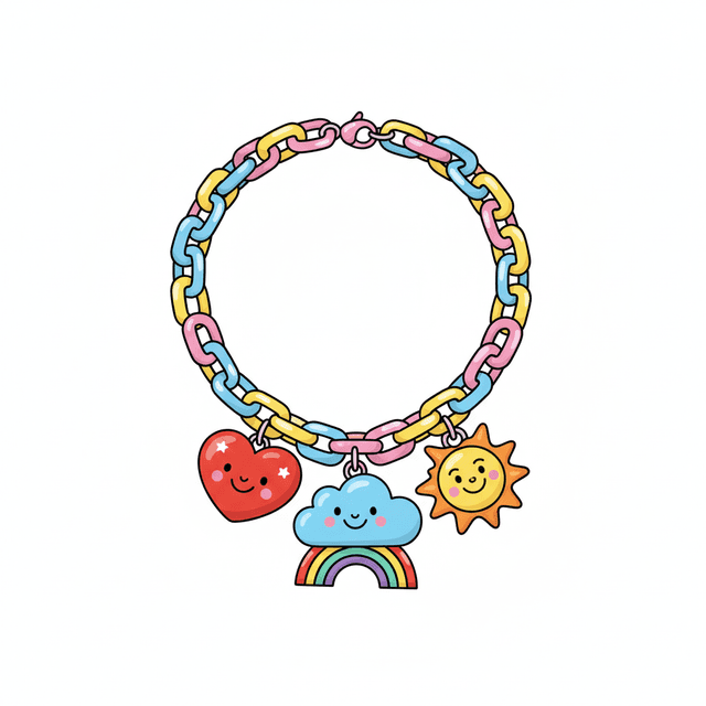 how to draw a necklace - Fun at-home activities for Kids.
