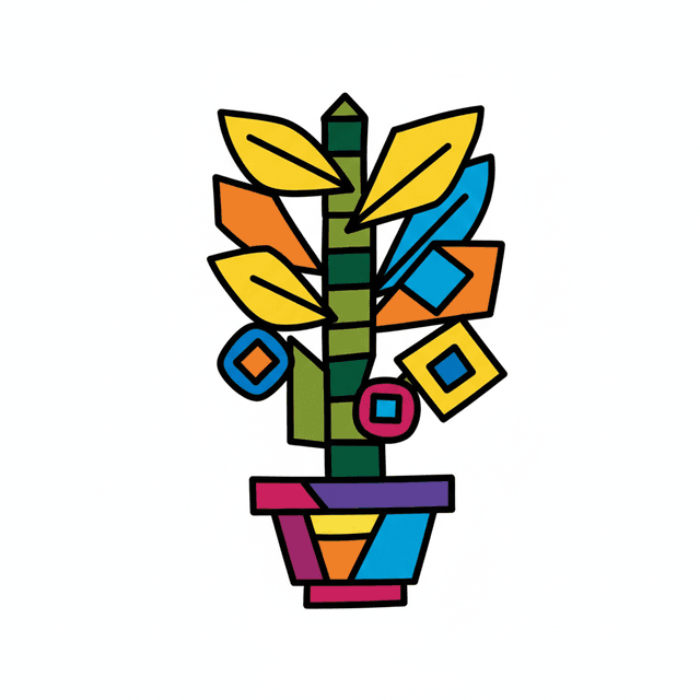how to draw a plant - Fun at-home activities for Kids.