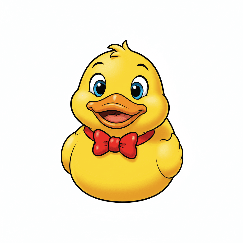 rubber duck drawing tutorial