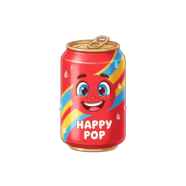 how to draw a soda can - Fun at-home activities for Kids.