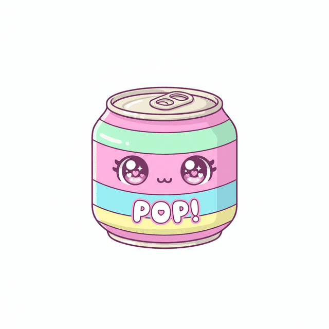how to draw a soda can - Fun at-home activities for Kids.