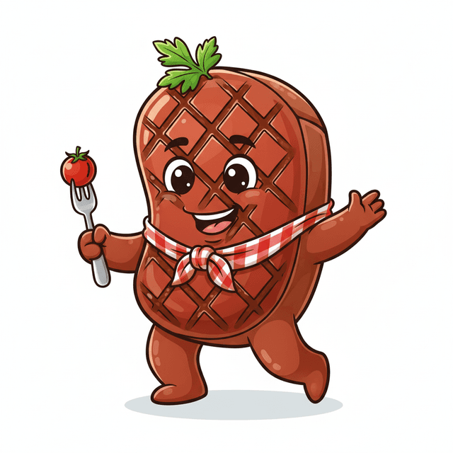 how to draw a steak - Fun at-home activities for Kids.