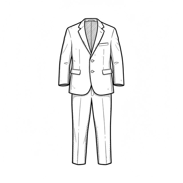 how to draw a suit - Fun at-home activities for Kids.