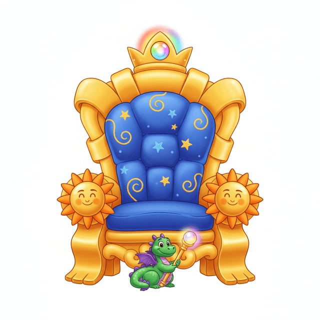how to draw a throne - Fun at-home activities for Kids.