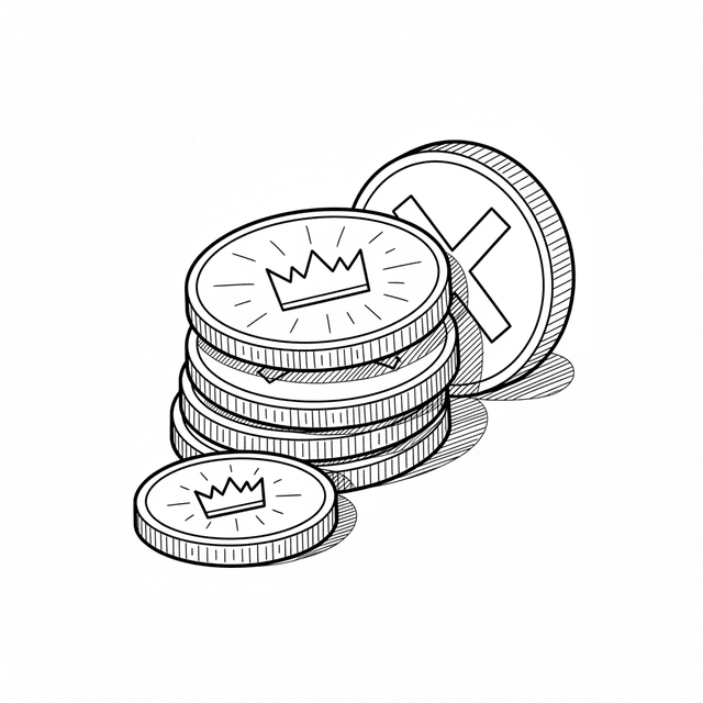 how to draw coins - Fun at-home activities for Kids.