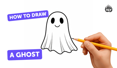 ghost pencil drawing