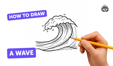 how to draw a basic wave